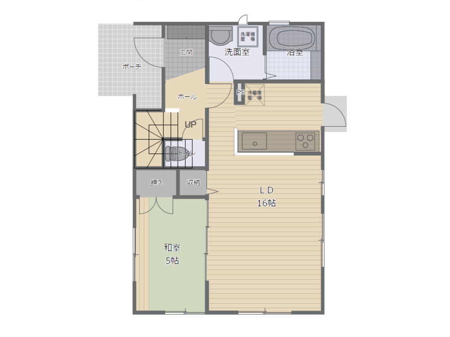 【建売住宅の間取り実例vol.15】コンパクトながらゆとりある5LDKのプラン